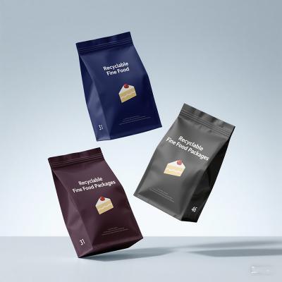 China Eco-Friendly 8-Side Stand-Up Pouch for Powder and Liquid Products 100-150 Microns FDA Approved for sale