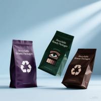 China Bulk Order 8-Side Self-Sealing Pouch Matte Finish 250ml 500ml Premium Cosmetic Packaging for sale