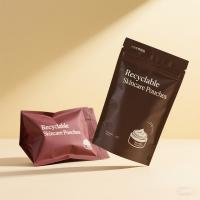 China Bulk Order 8-Side Self-Sealing Pouch Matte Finish 250ml 500ml Premium Cosmetic Packaging for sale