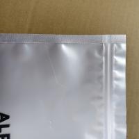 China Customizable Aluminum Foil Ziplock Bags 0.17mm Thick Moisture Proof Smell Resistant Reusable Food Cosmetic Medical Storage for sale