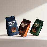 China ​Leak-Proof 8-Side Stand-Up Pouch With Easy-Tear Notch For Industrial Packaging for sale