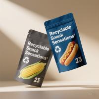 China ​Leak-Proof 8-Side Stand-Up Pouch With Easy-Tear Notch For Industrial Packaging for sale
