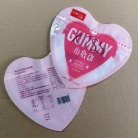 China High Barrier AL PE Collagen Gummy Packaging Bag with Child Resistant Zipper 50x80mm to 200x300mm for sale
