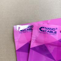 China Custom Printed Transparent Window Sealed Bags 50-120 Micron for Electronic Accessories Packaging for sale