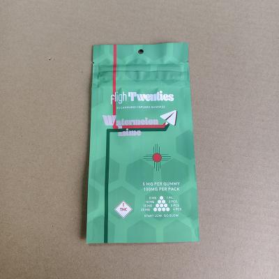 China Custom Tri Seal Packaging Bags 70-180μm Food Grade Moisture Proof for Pharma Snacks for sale