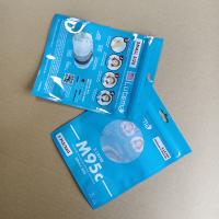 China Multi-Layer Barrier Sealed Bag with Clear Window for Mask Packaging 50-140 Microns for sale