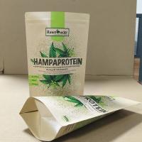 China Kraft Paper PE Composite Zipper Bag 1kg to 20kg Eco-Friendly Heavy Duty Reclosable Packaging for sale