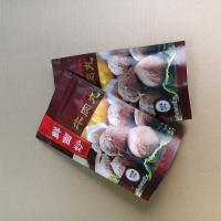 China Custom Stand Up Foil Pouches with Clear Front Resealable 500g 1kg for Frozen Food Packaging for sale