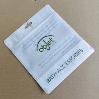 China Biodegradable Translucent Stand Up Pouches 10-70cm Width for Bath Accessories Packaging for sale