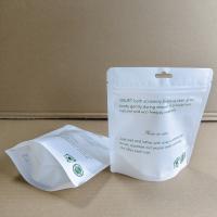 China Biodegradable Translucent Stand Up Pouches 10-70cm Width for Bath Accessories Packaging for sale