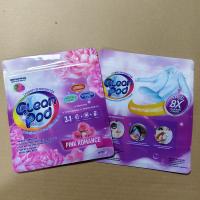 China Customizable Laundry Detergent Pod Bags Multi-Layer Waterproof Child-Resistant FDA-Certified 100g 200g 500g for sale