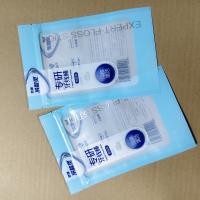 China BPA-Free Resealable Floss Dispenser Bag Moisture-Proof Plastic Composite Packaging Custom Printed 100pcs for sale