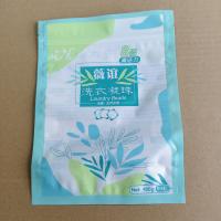 China Bulk Order Transparent Laundry Pod Packaging Bag Leak-Proof Bottom Gusset Design for sale