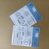 China FDA Approved Resealable Mask Storage Bag Heavy Duty Moisture Proof 6x9cm to 15x20cm Bulk for sale