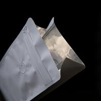 China Food Grade Blank Paper Coffee Bags 10x15cm Odorless Reusable Seal Custom Brand for sale