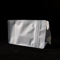 China Food Grade Blank Paper Coffee Bags 10x15cm Odorless Reusable Seal Custom Brand for sale