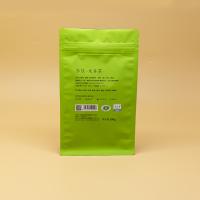 China Anti-Odor Eight Sided Sealing Flat Bottom Bags for Tea Packaging 50-120 Micron Customizable Barrier Layer for sale