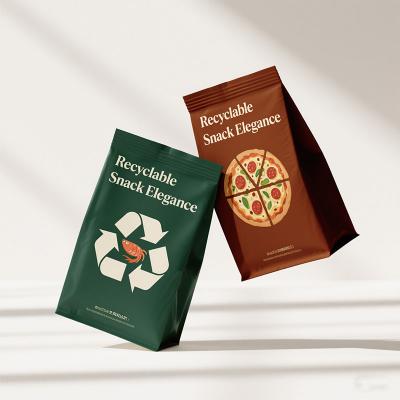 China Wholesale 8-Side Sealed Eco-Friendly Packaging Bags Recyclable Custom Sizes 100-500mm for sale