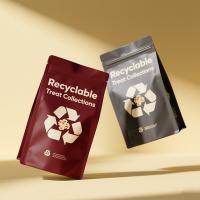 China Custom 8-Side Sealed Stand-Up Food Bags FDA-Approved Moisture-Proof 80-200 Microns for Snacks Coffee for sale