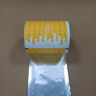 China Custom Printed Powder Packaging Roll Film BOPET/AL/PE 3-Layer UV Barrier Tamper-Evident OEM ODM for sale