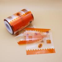 China Eco-Friendly Transparent Printed Roll Film Custom Color 500mm Width for Sustainable Food Packaging for sale