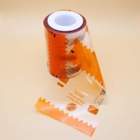 China Eco-Friendly Transparent Printed Roll Film Custom Color 500mm Width for Sustainable Food Packaging for sale