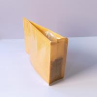 China Customizable Kraft Paper Bags with Visible Window 10-60 cm Greaseproof Food Packaging for sale