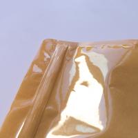 China Customizable Kraft Paper Bags with Visible Window 10-60 cm Greaseproof Food Packaging for sale