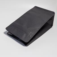China Food Safety Grade Blank Black Kraft Paper Bags 10-60cm Width Custom Branding Wholesale for sale