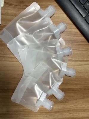 China Custom High Barrier Stand Up Spout Pouch 200ml 500ml 1L for Liquid Packaging for sale