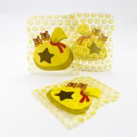 China Custom Shaped Holographic Foil Bags with Pantone Metallic Spot Color Printing 100-300gsm for sale
