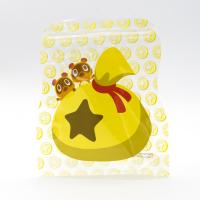 China Custom Shaped Holographic Foil Bags with Pantone Metallic Spot Color Printing 100-300gsm for sale