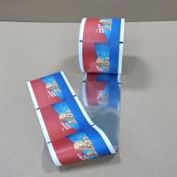 China Custom Printed Energy Bar Film Roll 10 Color Gravure Odor Proof 100 Micron Thickness for sale