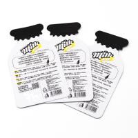 China Recyclable Plastic Bag 115mm Height 100ml 200ml 300ml Capacity Antistatic Shock Resistance FDA Certified for sale