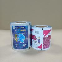 China Scratch Resistant Cartoon Cards Packaging Roll Film 0.05mm Thickness Customizable Printing for sale