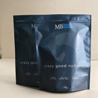 China Custom Printed Stand Up Pouch for Coffee 3 Side Seal Matte Finish 250g 500g 1kg for sale