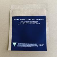 China Recyclable And Biodegradable Kraft Paper Bag For Pharmaceutical Packaging With High-Resolution Customizable Printed. for sale