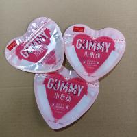 China Custom Shape Holographic Foil Gummy Bags 1-10 Color Printing 70-200μm Thickness for sale