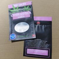 China Transparent Child-Resistant Zipper Pouch PE/VMPET Laminated 80-200μm Tamper-Evident Custom Window for sale