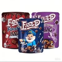 China Custom Printed Stand-up Ziplock Pouches 100g 200g Resealable Food Packaging Mylar Bags Heat Seal Aluminum Plastic for sale