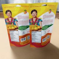 China Self-Seal Stand-Up Mango Bag Zipper Lock IPX4 Moisture-Proof 500+ Reclosures 120μm PET/AL/PE for sale