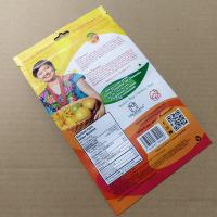 China Self-Seal Stand-Up Mango Bag Zipper Lock IPX4 Moisture-Proof 500+ Reclosures 120μm PET/AL/PE for sale