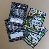 China GTA Themed Child Proof Barrier Bag 115um REACH RoHS 8 Color Rotogravure Printing for sale