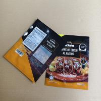 China Custom Digital Printed Stand Up Bags 10-70cm Width Food Packaging Transparent Window for sale