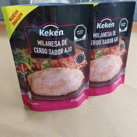 China Food Safety Stand Up Pouches with Visible Window Customizable HD Digital Printing 50-120 Micron for sale