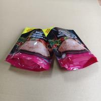 China Food Safety Stand Up Pouches with Visible Window Customizable HD Digital Printing 50-120 Micron for sale