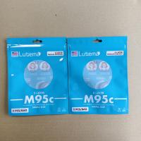 China Custom Three Sided Sealing Bags for Medical Masks with Transparent Window 10-60 cm Width for sale