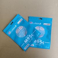 China Custom Three Sided Sealing Bags for Medical Masks with Transparent Window 10-60 cm Width for sale