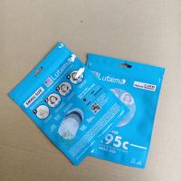 China Custom Three Sided Sealing Bags for Medical Masks with Transparent Window 10-60 cm Width for sale