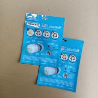 China Custom Three Sided Sealing Bags for Medical Masks with Transparent Window 10-60 cm Width for sale